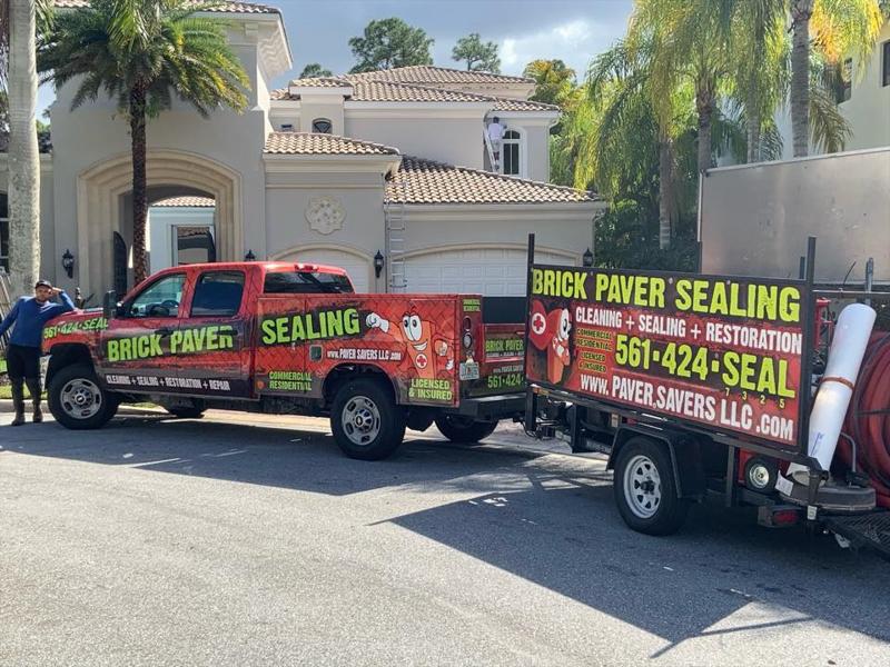Brick Paver Sealing in West Palm Beach, Palm Beach Gardens, Jupiter